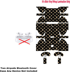 Flipkart SmartBuy AIRPOD PRO SKIN LV GOLD(TWS AIRPOD DEVICE BLUETOOTH ...