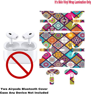 Flipkart SmartBuy airpod pro skin tws skin super matte rangoli light ...