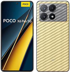 candeal mart (Pack of 2) Xiaomi Poco X6 Pro 5G skin sticker back/Vinyl ...