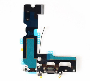 Purplesavvy Charging Connector Flex Patta For iPhone 7 (Black) Charging ...