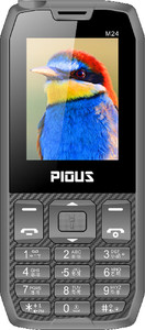 Pious M24 Dual Sim Mobile Phone with 3000 mAh Big Battery & Wireless FM ...