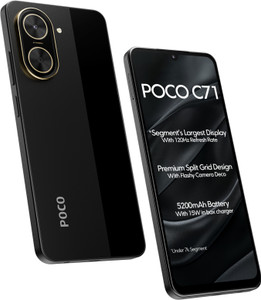 POCO C71 (128 GB Storage, 6 GB RAM) Online at Best Price On Flipkart.com