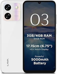 LAVA O3 ( 64 GB Storage, 4 GB RAM ) Online at Best Price On Flipkart.com