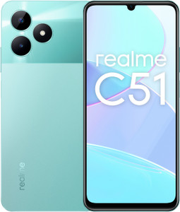 Realme C51 (Carbon Black, 64 GB) (4 GB RAM)