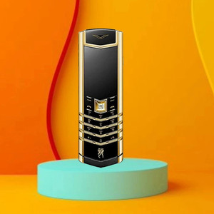 VDTECH V1 Signature Gold Dragon Luxury Mobile Sim Keypad| with 1.8 ...