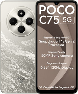 POCO C75 5G ( 64 GB Storage, 4 GB RAM ) Online at Best Price On ...