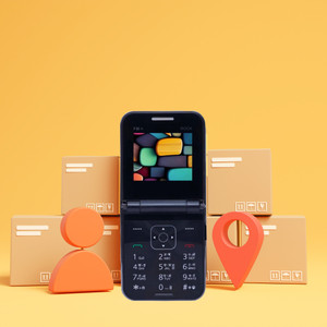 TOUCH 18 Rock Z Flip Dual Sim Keypad Mobile with2.4Display Flip Fold ...