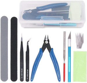 ORTIZA 9PCS Gundam Tool Kit Gundam Modeler Basic Tools Craft Set with ...