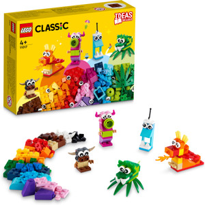 LEGO Classic Creative Monsters (140 Blocks) Model Building Kit Price in ...