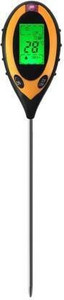 Real Instruments Digital Soil Moisture Meter 4 in 1 Soil Survey ...