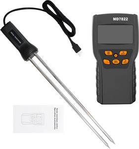 ACU-CHECK Digital Grain Moisture Meter LCD Display Humidity Tester ...