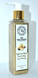 THE SKIN GODDESS COFFEE COCOA BODY BUTTER HAND AND BODY LOTION WITH SPF ...