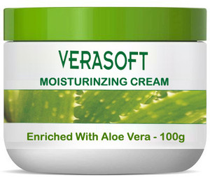 Verasoft Glow & Oil-free Aloe Vera Moisturizer Cream For Skin Glow ...
