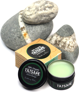 TATSAFE Tattoo Soothing Balm with Essential Vitamins,100% Organic ...