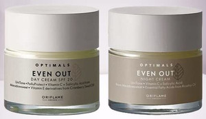 Oriflame Optimals Even Out Day and Night Cream SPF 20 with All New ...