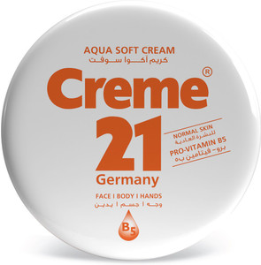 Creme 21 Aqua Soft Cream with Pro-Vitamin B5|Non-Sticky Rich Feel ...