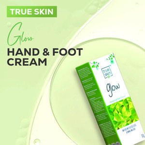 true skin Glow Hand and Foot Cream, 60g, Enriched with Glycolic Acid ...