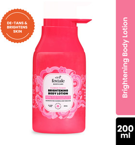 Foxtale SPF 30 Detan Body Lotion with Niacinamide & Vitamin C for ...