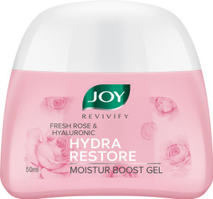 Joy Revivify Fresh Rose & Hyaluronic Hydra Restore Moistur Boost Gel ...