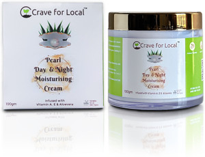 Crave for local Pearl Day & Night Moisturising Cream - Price in India ...