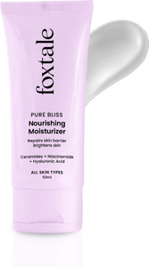 Foxtale Nourishing Ceramide Moisturiser|Lightweight |Non-sticky |72hrs ...
