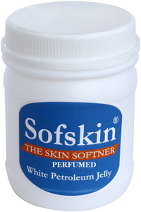 Sofskin 100% Pure & Safe, White Petroleum jelly, Perfumed, No skin ...