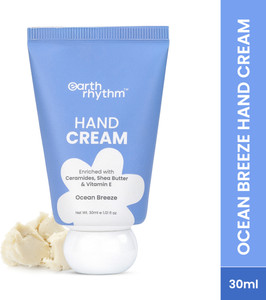 Earth Rhythm Hand Cream - Ocean Breeze, with Ceramides, Shea Butter ...