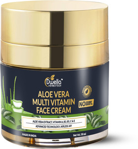 DWELLA HERBOTECH aloe vera multi vitamin face cream - Price in India ...