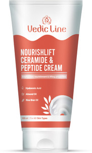 Vedic Line NourishLift Ceramide & Peptide Face Cream, Hydrate ...