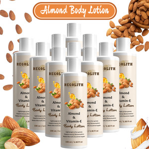 Regolith Almond & Vitamin E Refreshing Body Lotion-For a Long-Lasting ...