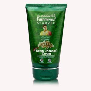 Parampara Ayurved Neem Chandan Cream for Revitalizes Skin & Removes ...