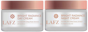LAFZ BRIGHT RADIANCE DAY CREAM & NIGHT CREAM COMBO for MEN & WOMEN ...