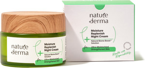 Nature Derma Moisture Replenish Night Cream with Natural Biome BoostTM ...