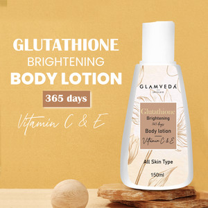 GLAMVEDA Glutathione Body Lotion Reduces acne scars with Vitamin C For ...