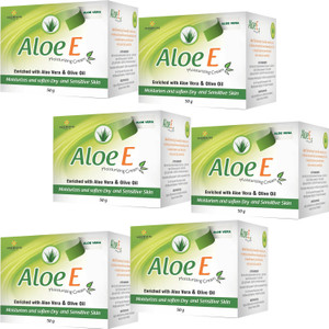 MOSKLIN MORVIN ALOE - E ALOEVERA CREAM PACK OF - 50g x 6 - Price in ...