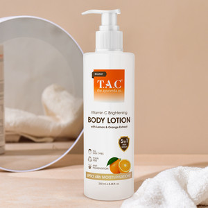 TAC - The Ayurveda Co. Vitamin C Brightening Body Lotion With Lemon ...