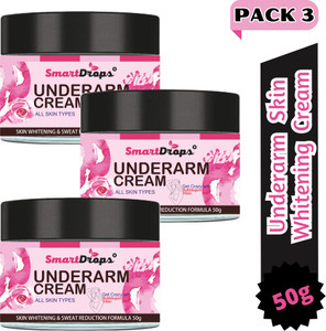 smartdrops Dark Underarm Whitening Cream Spotless, Soft and Nourished ...