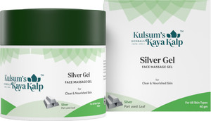 Kulsum's Kaya Kalp Silver Gel Face Massage Gel ,For Clear & Nourished ...