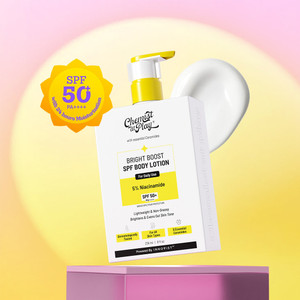 Chemist at Play Bright Boost SPF Body Lotion with 5% Niacinamide & SPF ...