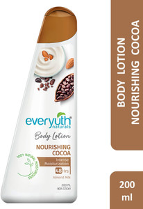 Everyuth Naturals Body Lotion Nourishing Cocoa| 48 hr Moisturization ...