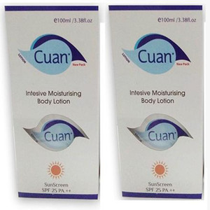 CUAN Intensive moisturizing bidy lotion with shea butter,100ml - Price ...