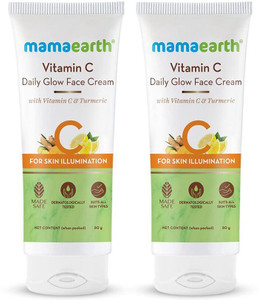 Mamaearth Daily Glow Face Cream With Vitamin C & Turmeric for Skin ...