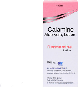 DERMAMINE Calamine lotion with Aloe vera - Price in India, Buy ...