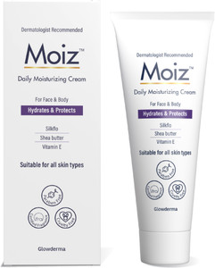 Moiz Daily Moisturizing Cream | Face & Body| Sensitive Skin | Shea ...