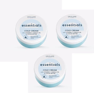 Oriflame essentials cold cream with vitamin E, canola oil and cocoa ...