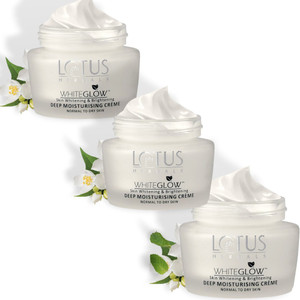 LOTUS HERBALS WhiteGlow Deep Moisturising, SPF 20, Face for Dry skin ...