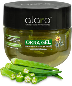 ALARA HEALTH SCIENCE Okra Gel For Stronger Hair & Glowing Skin ...