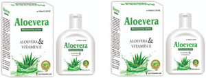 CARE Aloevera Moisturising Lotion Aloevera and Vitamin -E 100 ml Pack ...