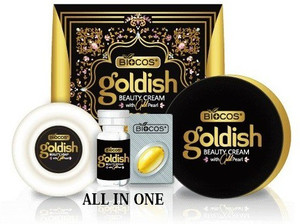 BIOCOS Goldish Beauty Cream with Gold Pearl 100% Original - 90gm ...