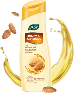 Joy Honey & Almonds Advanced Nourishing Body Lotion, For Normal to Dry ...